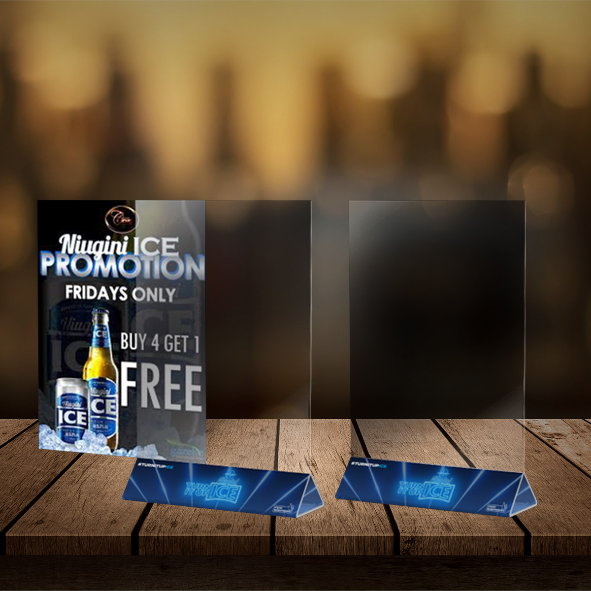  Customised A5 Tent Card Holder APAC Merchandise Solution
